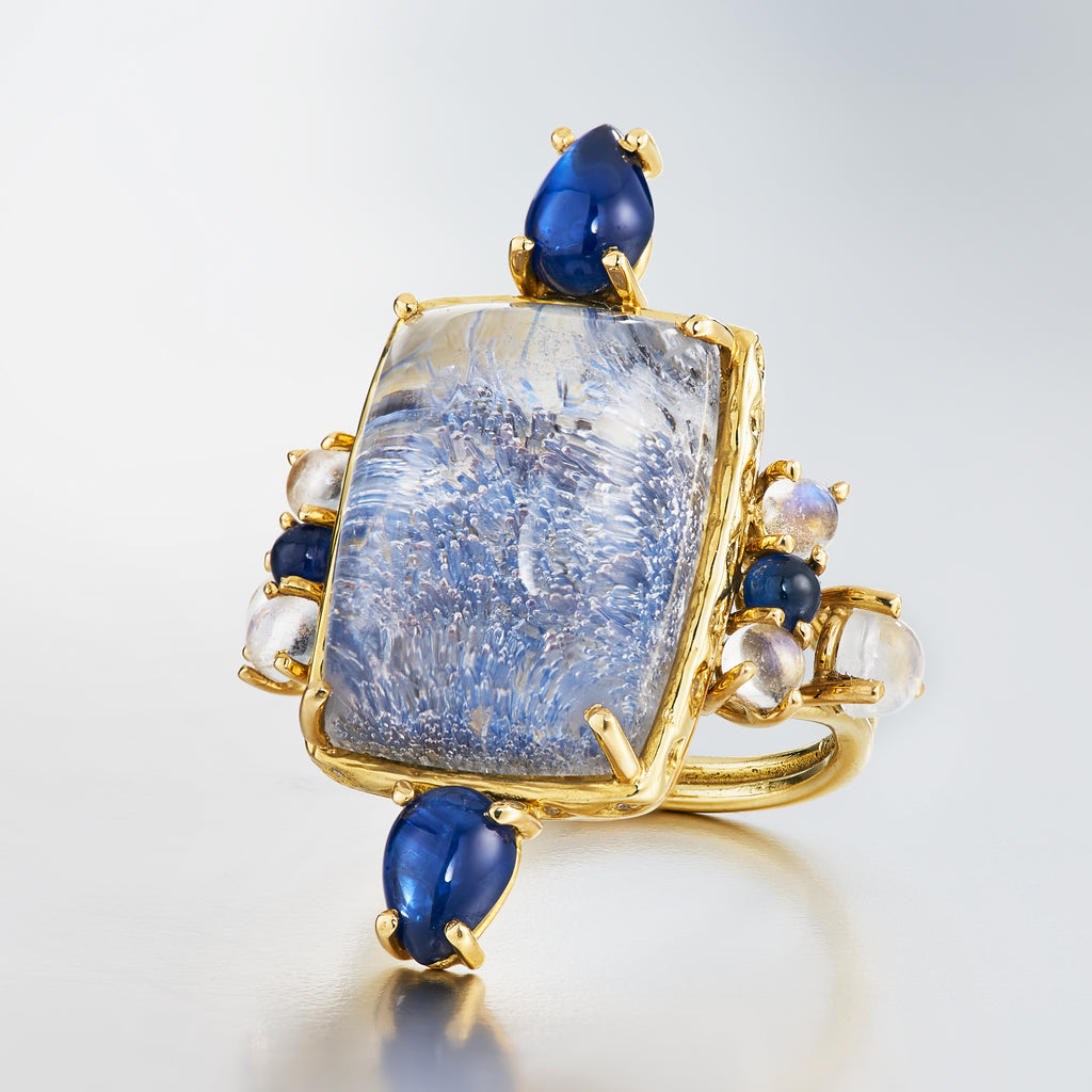 Finding The Rare & Unusual, The Dumortierite Ring – Daria de Koning
